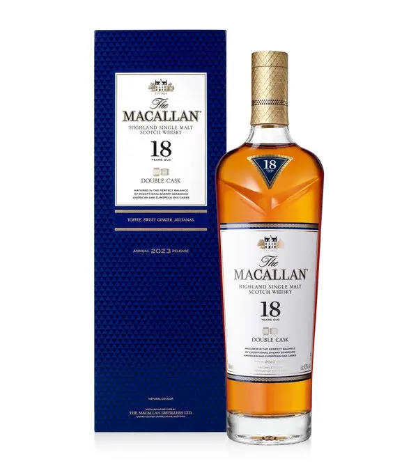 THE MACALLAN 18-yr-old Double Cask Whisky - Brown