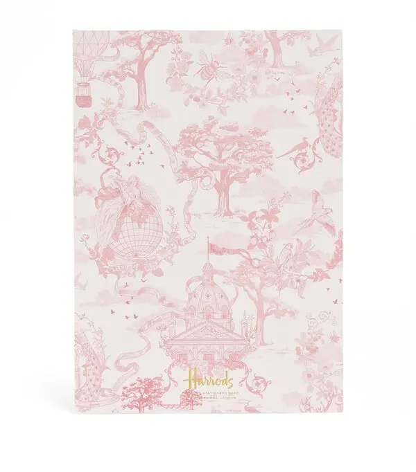 Harrods Toile Jotter Pad Notebook