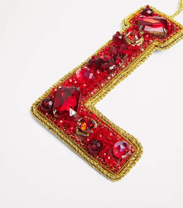Tinker Tailor Embellished L Tree Decoration