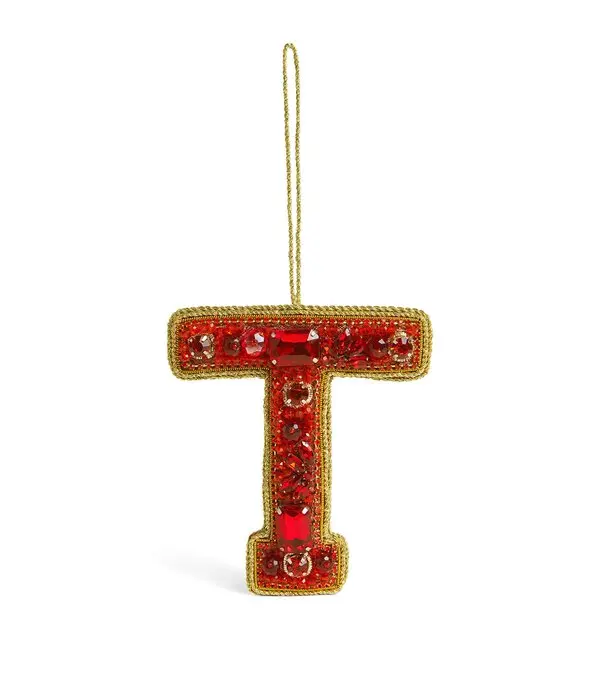 Tinker Tailor Embellished T Tree Decoration