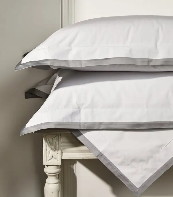 CELSO DE LEMOS Hella Square Pillowcase - Grey