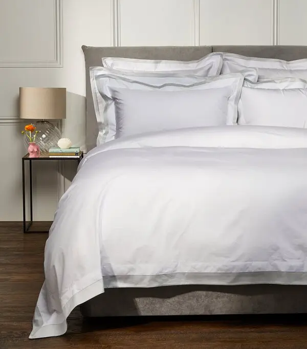 CELSO DE LEMOS Hella Oxford Pillowcase - Grey
