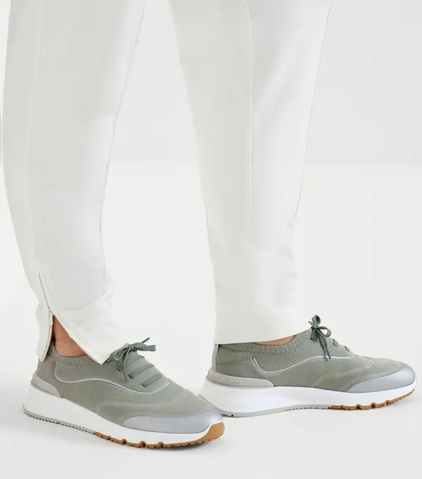 Brunello Cucinelli Technical Cotton Sneakers