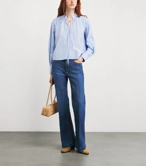 Paige Leenah Wide-leg Jeans