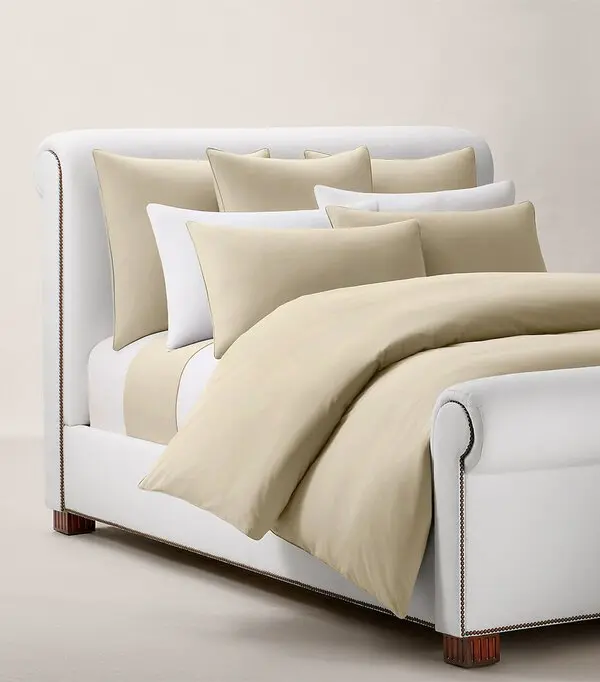 Ralph Lauren Polo Player Pillowcase - Beige
