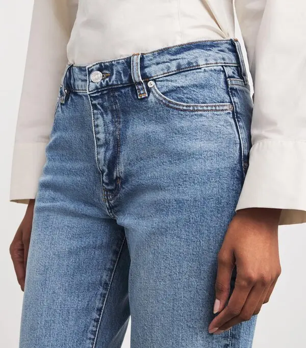 FRAME The Borrowed Straight Jeans