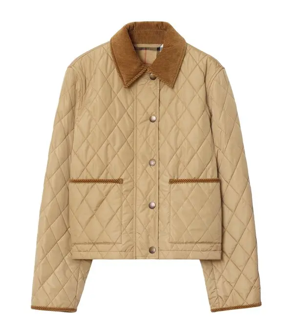 Burberry Quilted Field Jacket - Beige
