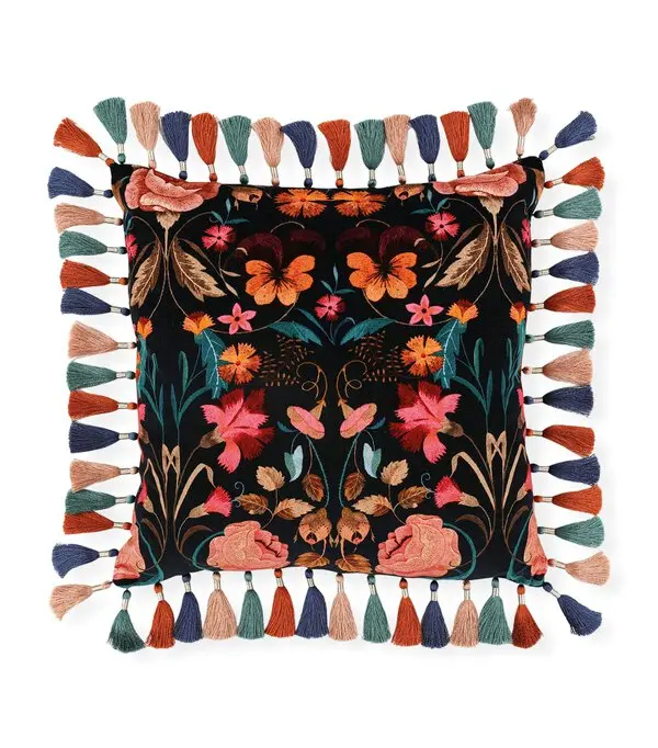 ROMO Velvet Bonita Rosa Cushion - Pink