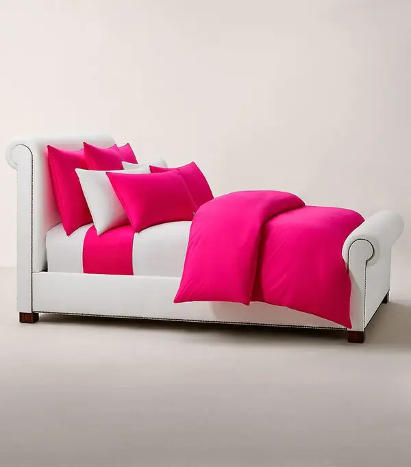 Ralph Lauren Cotton Polo Player Fitted Sheet - Pink