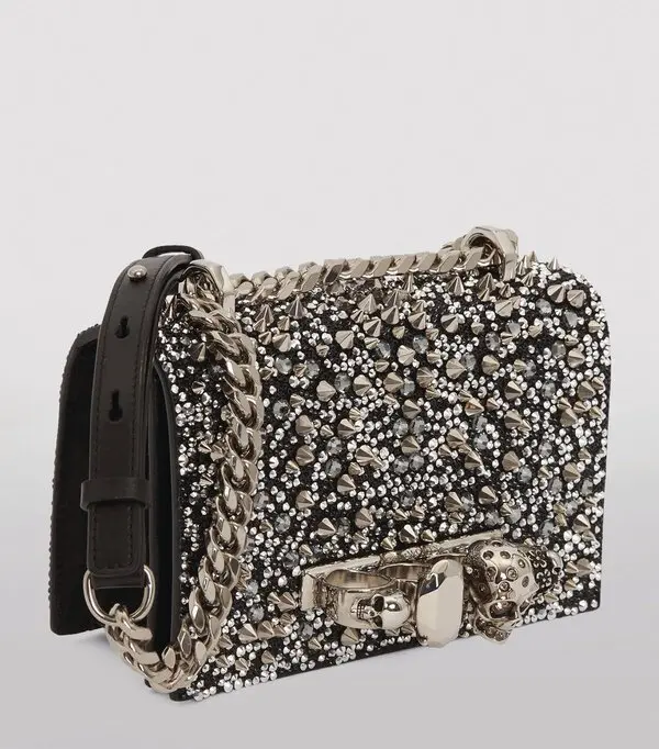 Alexander McQueen Mini Jewelled Satchel