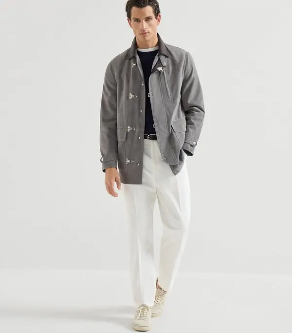 Brunello Cucinelli Suede Jacket