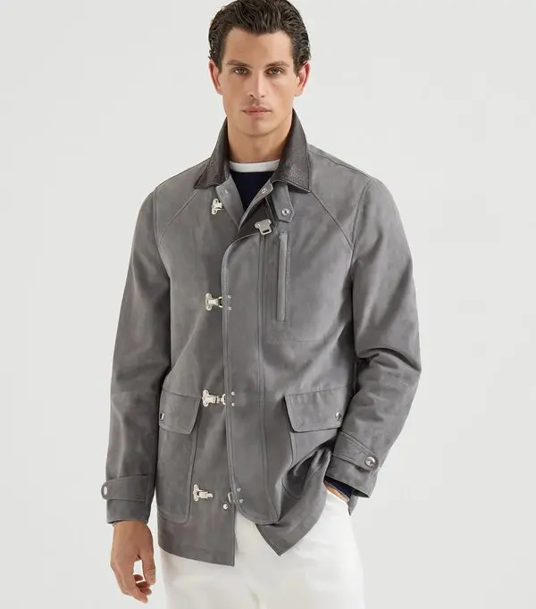 Brunello Cucinelli Suede Jacket