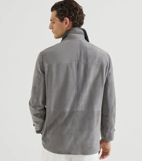 Brunello Cucinelli Suede Jacket