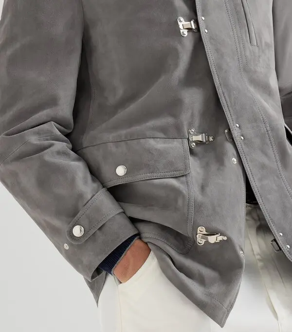 Brunello Cucinelli Suede Jacket