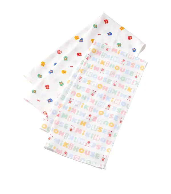 MIKI HOUSE Set Of 2 Cotton Towels