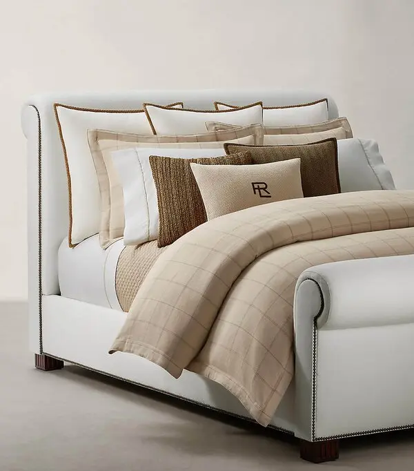 Ralph Lauren Tyler King Oxford Pillowcase - Neutral