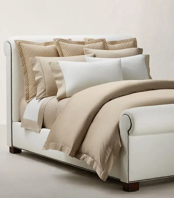 Ralph Lauren Cotton Langdon Coastal Oxford Pillowcase - Neutral