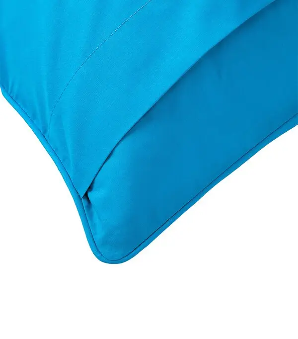 Ralph Lauren Cotton Polo Player Square Pillowcase - Blue
