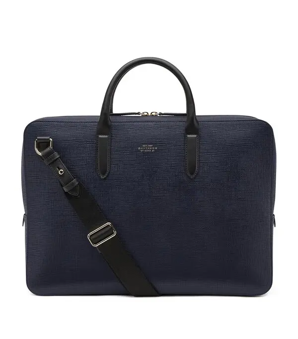 Smythson Leather Briefcase