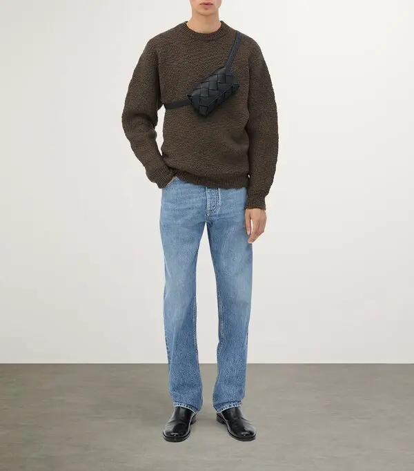 Bottega Veneta Leather Diago Belt Bag