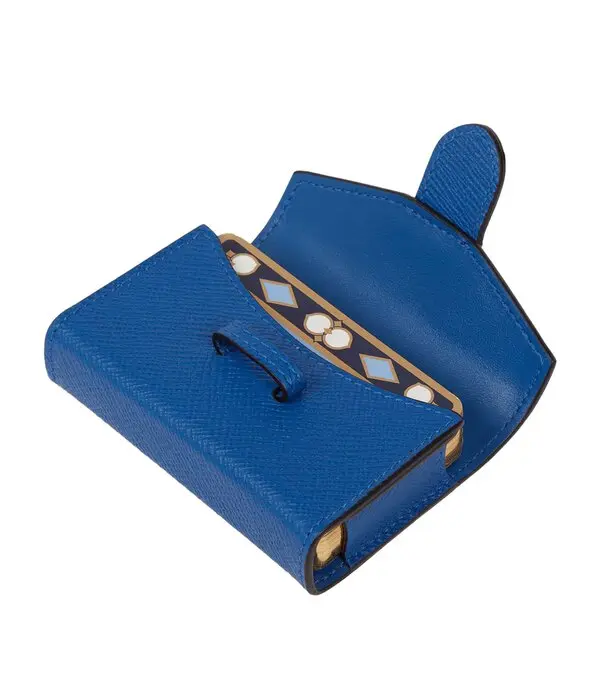 Smythson Leather Single Playing Card Case