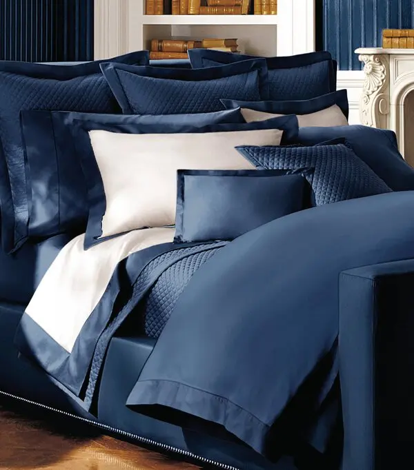 Ralph Lauren Langdon Fitted Sheet - Navy