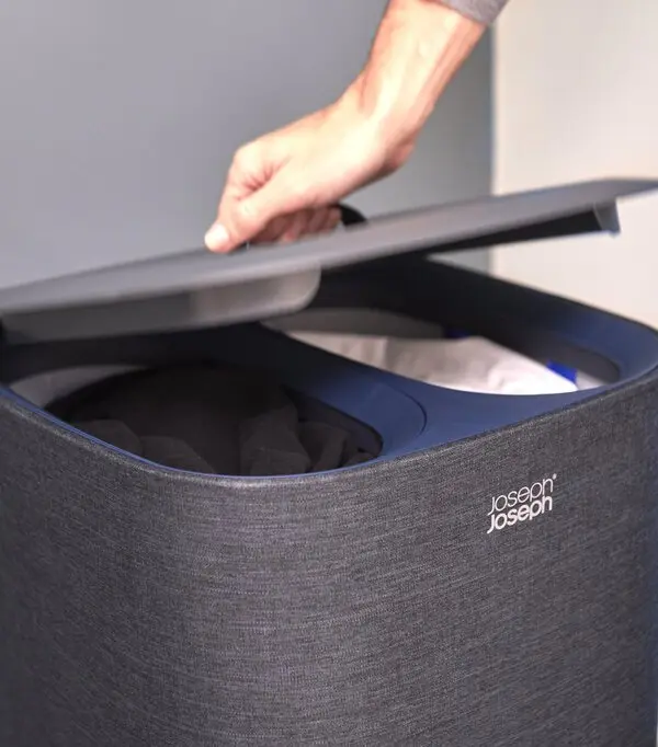 JOSEPH JOSEPH Tota Laundry Basket - Black