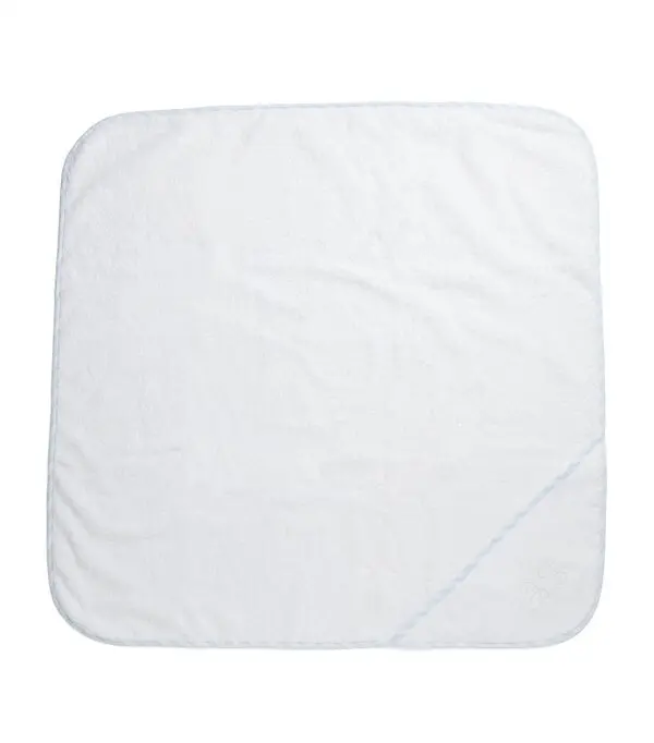 TARTINE ET CHOCOLAT Cotton Hooded Towel - Blue