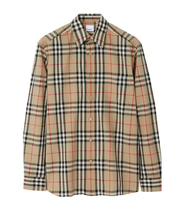 Burberry Cotton Check Shirt