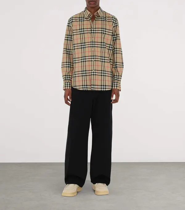 Burberry Cotton Check Shirt