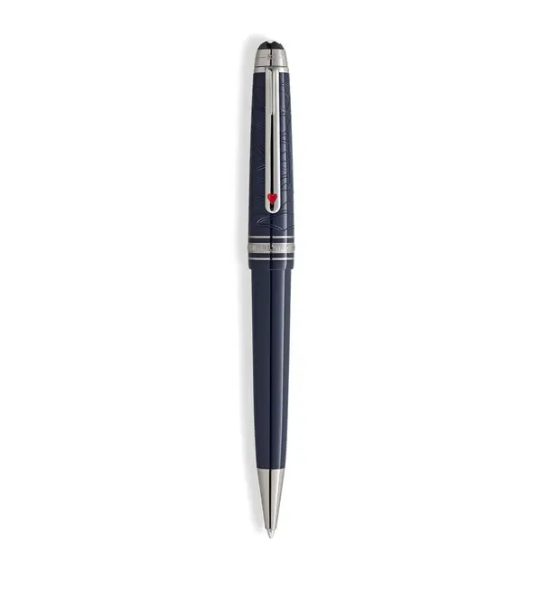Montblanc Meisterstück Around The World Midsize Ballpoint Pen - Blue