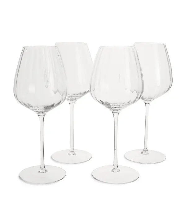SOHO HOME Pembroke Wine Glasses - Red