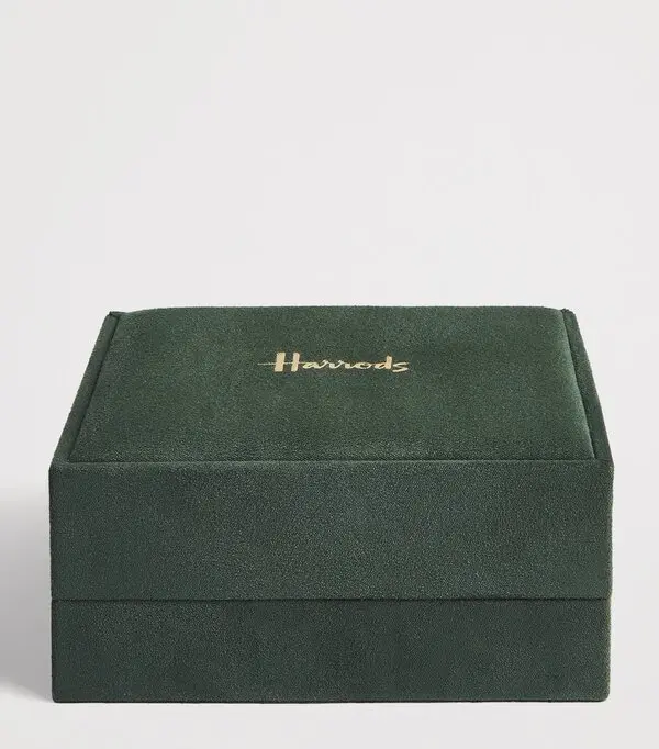 Harrods 18-karat Gold Diamond Pendant Necklace