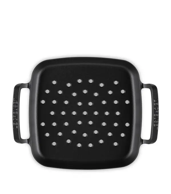 LE CREUSET Cast Iron Outdoor Collection Square Grilling Basket