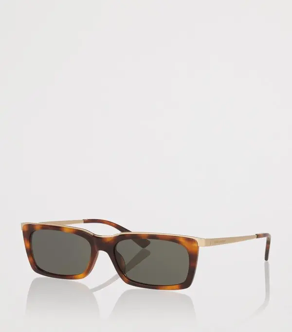 Saint Laurent Acetate Rectangle Sunglasses