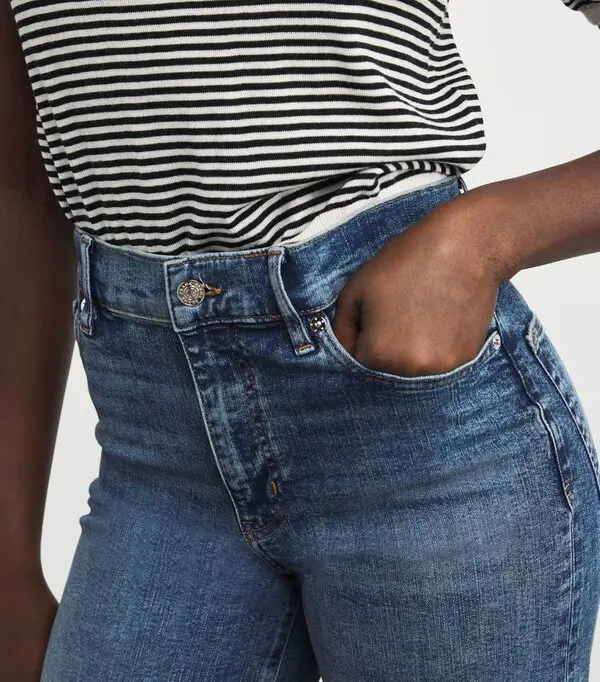 FRAME Le Slim Palazzo Wide-leg Jeans