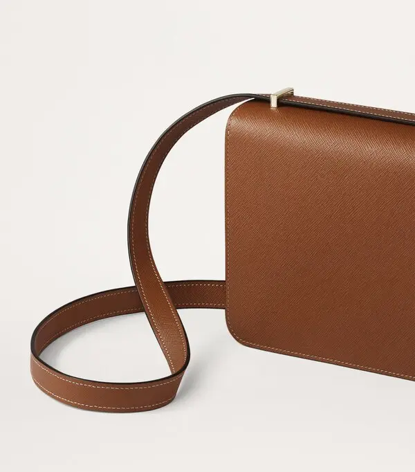 Cartier C De Mini Calfskin Shoulder Bag