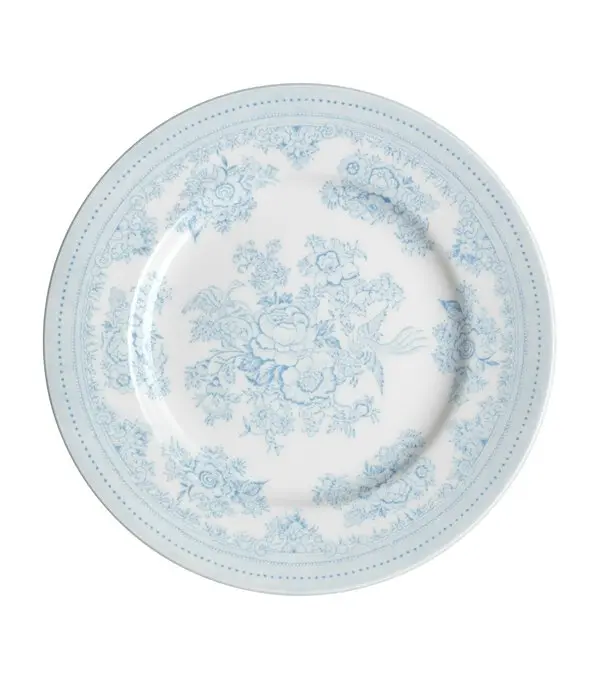 BURLEIGH Set Of 4 Asiatic Pheasant Plates - Blue