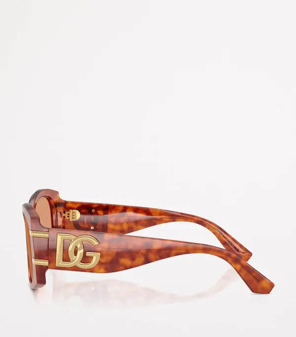Dolce & Gabbana Dg Millennials Butterfly Sunglasses - Brown