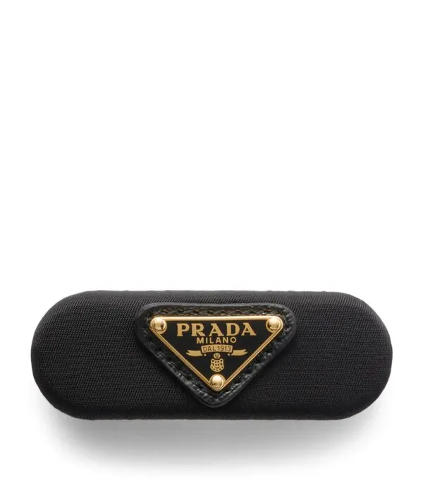Prada Re-nylon Hair Clip - Black