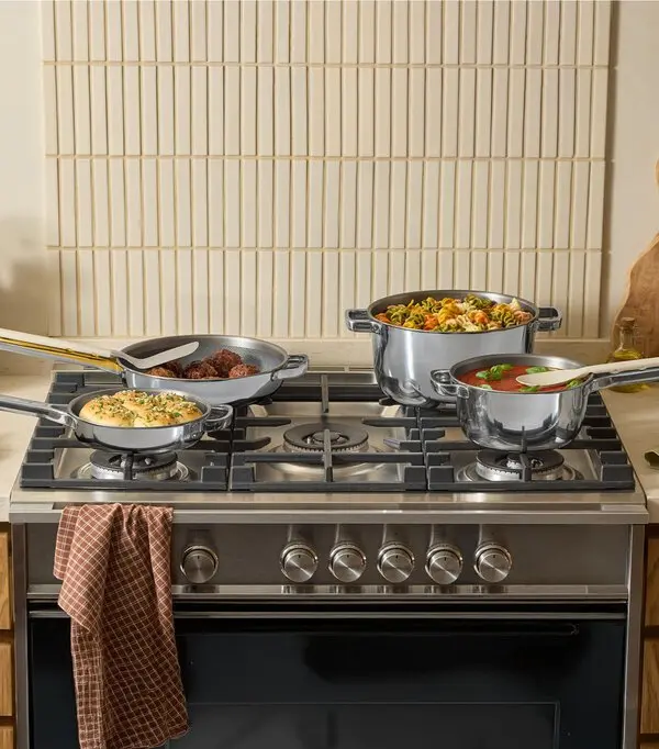 OUR PLACE Set Of 4 Titanium Always Pro Pans