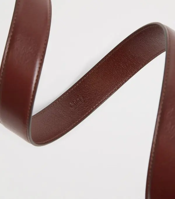 Chloé Iconic Belt - Brown