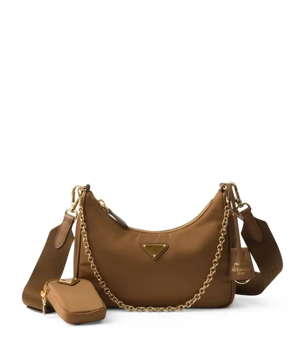 Prada Re-nylon Re-edition 2005 Shoulder Bag - Brown