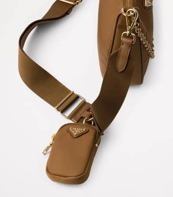 Prada Re-nylon Re-edition 2005 Shoulder Bag - Brown