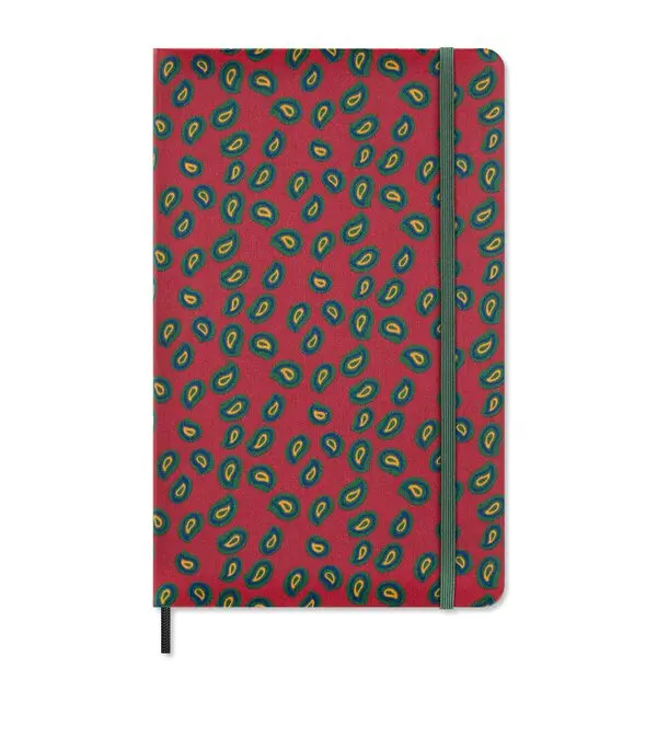 MOLESKINE Silk Lined Notebook - Red