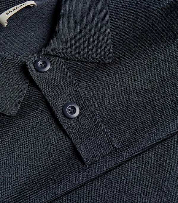 Sandro Polo Shirt - Blue