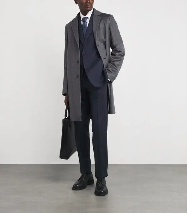 Corneliani Virgin Wool Stripe 2-piece Suit
