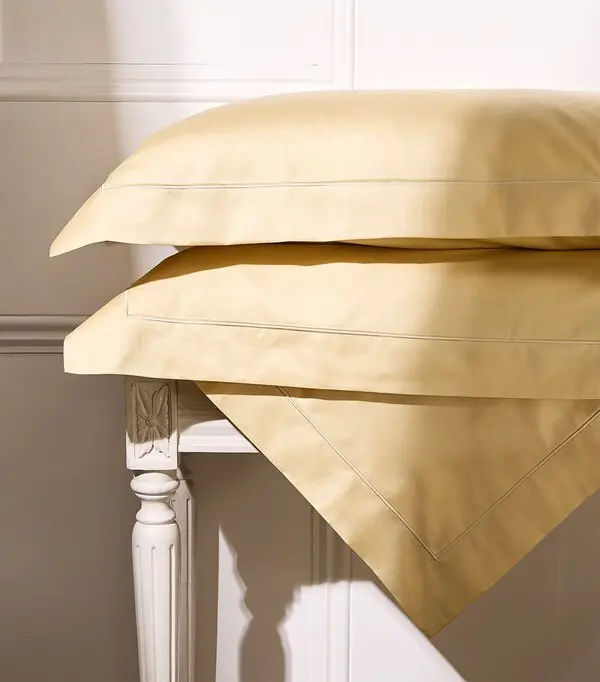 CELSO DE LEMOS Bourdon Oxford Pillowcase - Neutral