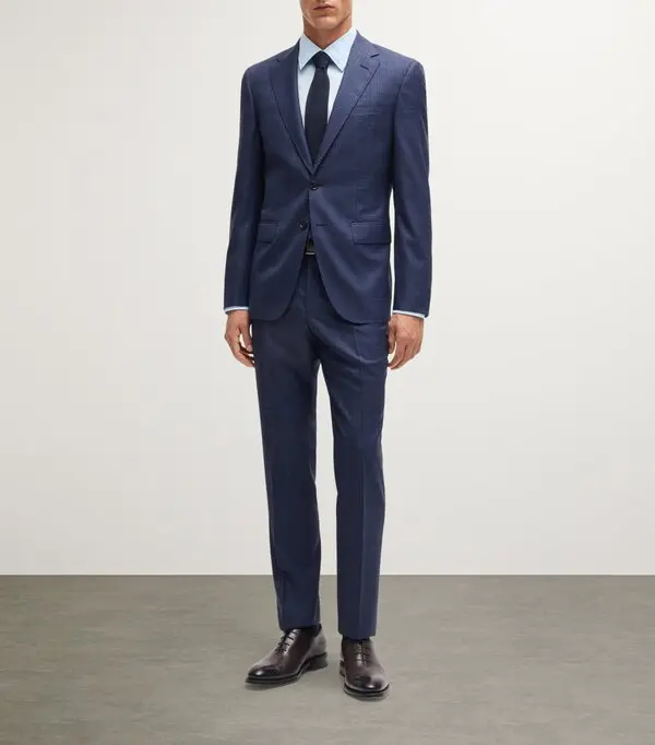 BOSS Stretch-cotton Slim Shirt
