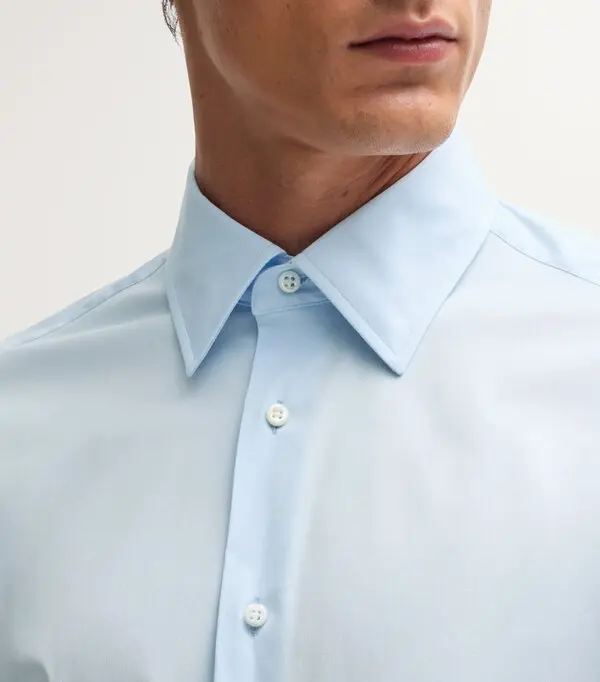 BOSS Stretch-cotton Slim Shirt